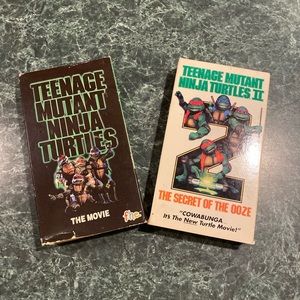 Accessories | Vintage Teenage Mutant Ninja Turtles Vhs Movies | Poshmark